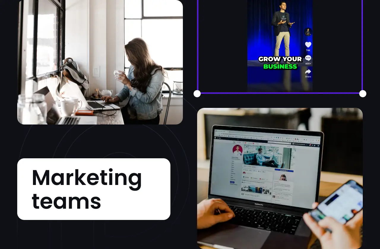 OpusClip - #1 AI video clipping tool for marketers